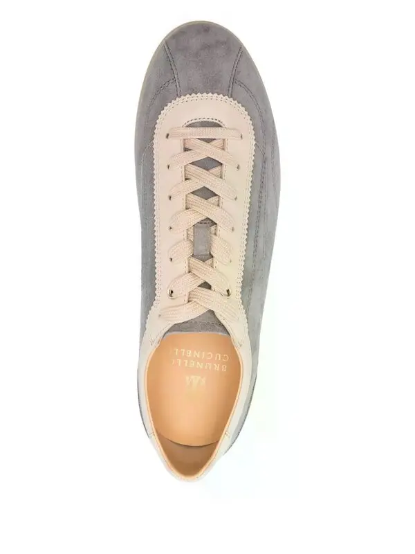 Brunello Cucinelli Suede Lace-up Sneakers