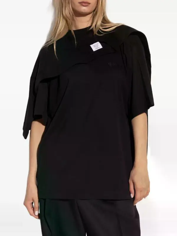 Vetements Layered-panel T-shirt