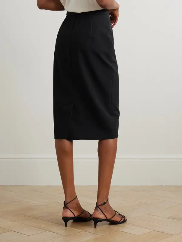 Max Mara Flash Woven Midi Skirt