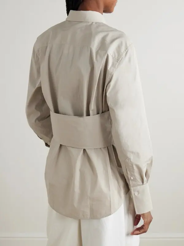 Victoria Beckham Cotton Poplin Shirt