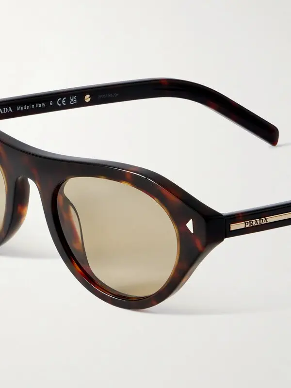 Prada D-frame Acetate Sunglasses - Tortoiseshell