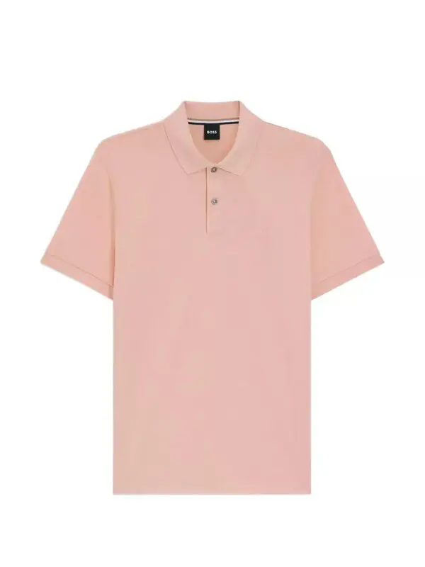 BOSS Piqué Polo Shirt - Pink