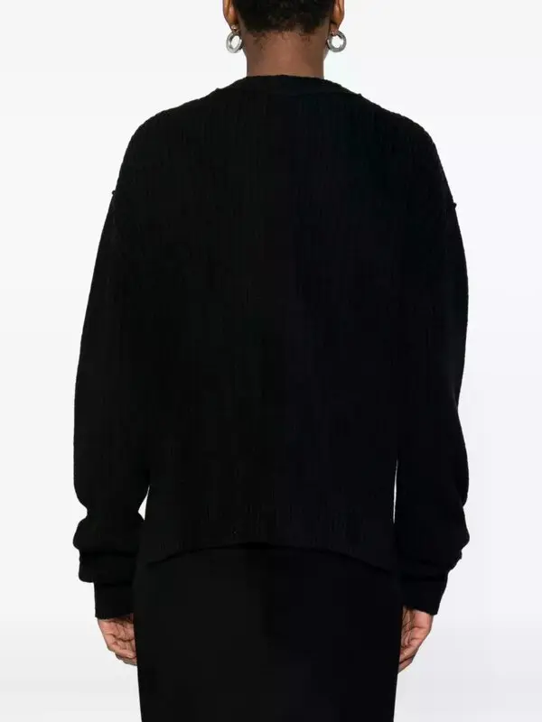 Rick Owens Ribbed Wool Jumper