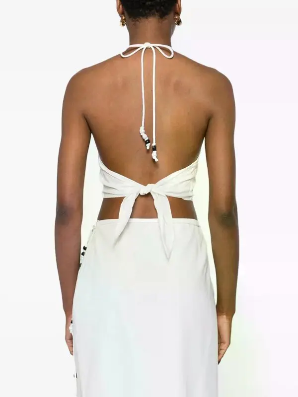 SIR. Azura Halter-neck Tie Top