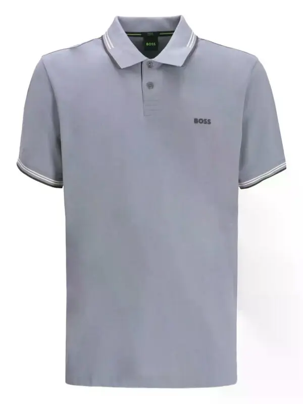 BOSS Contrasting-trim Polo Shirt