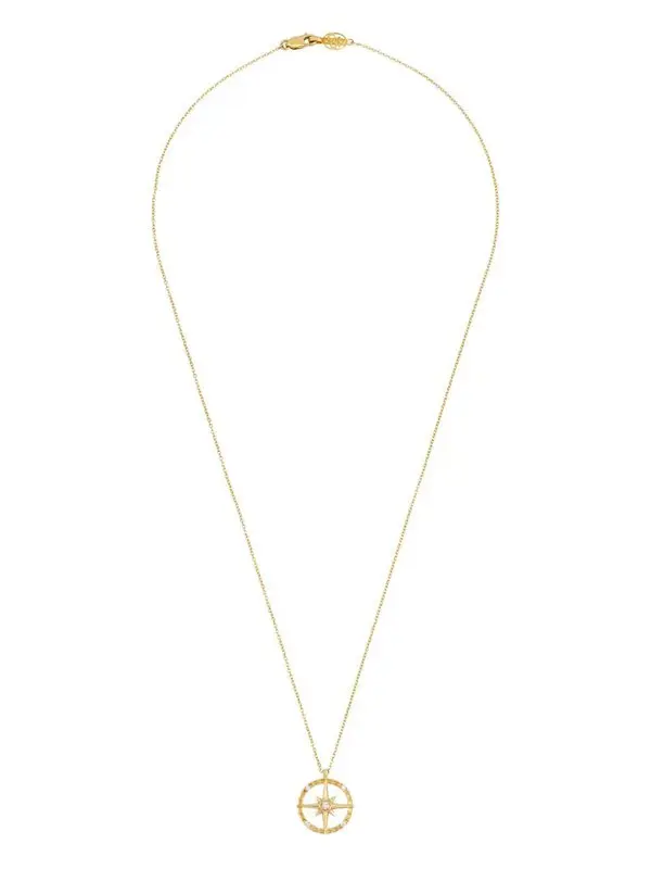 DOWER & HALL 14kt Yellow True North Necklace - Gold