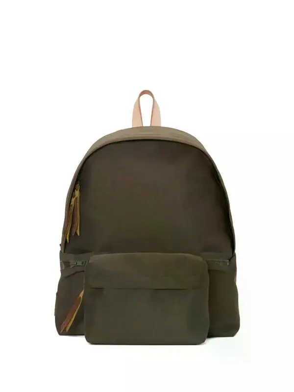 HENDER SCHEME Leather-handle Zip-fastening Backpack - Green