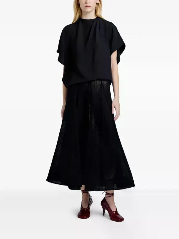 Proenza Schouler Etta Blouse - Black