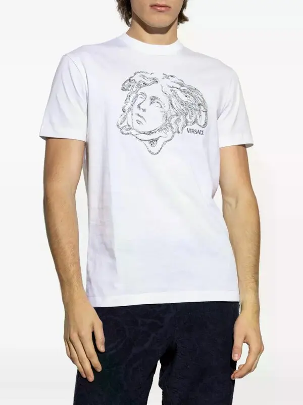 Versace Medusa-embellished T-shirt