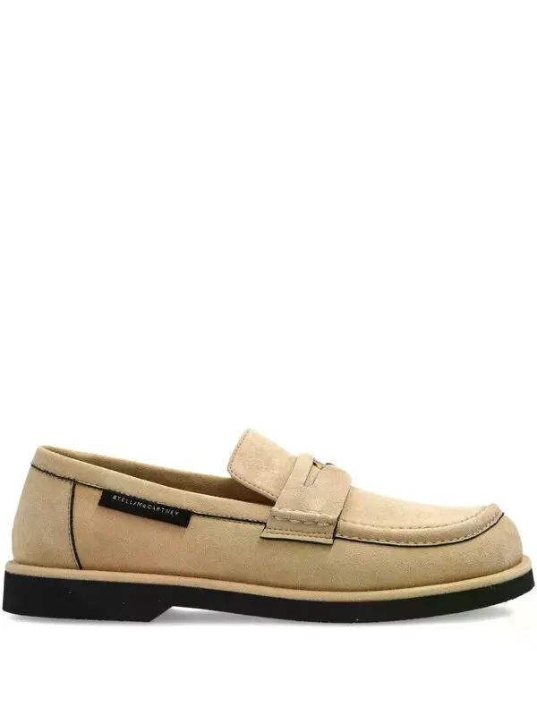 Stella McCartney Ryder Penny-strap Suede Loafers
