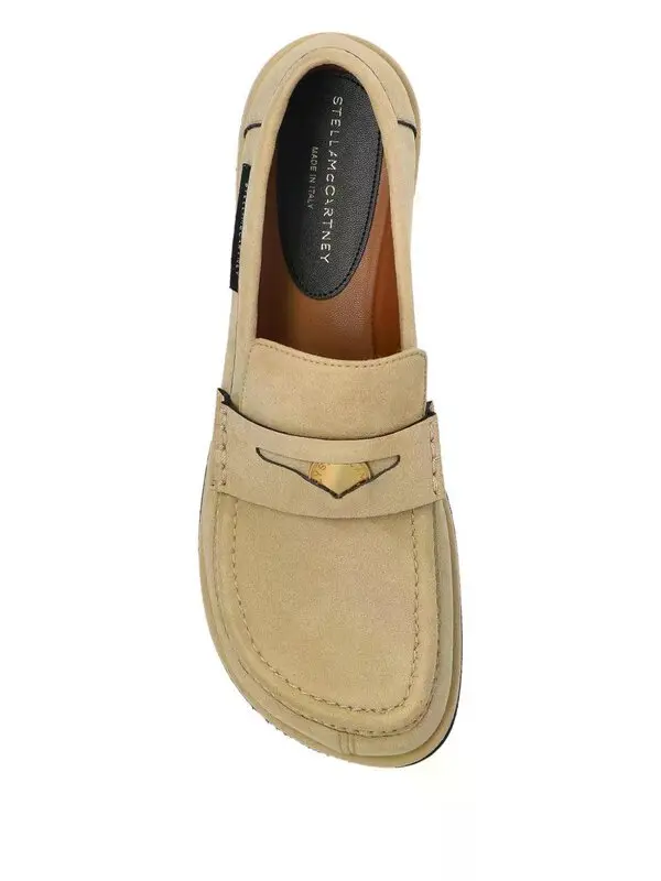 Stella McCartney Ryder Penny-strap Suede Loafers