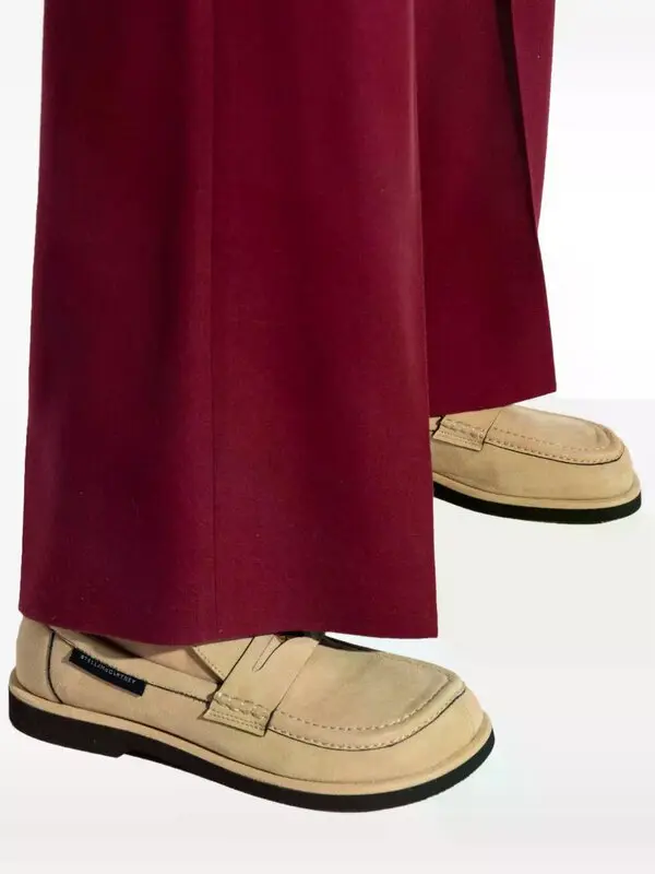 Stella McCartney Ryder Penny-strap Suede Loafers