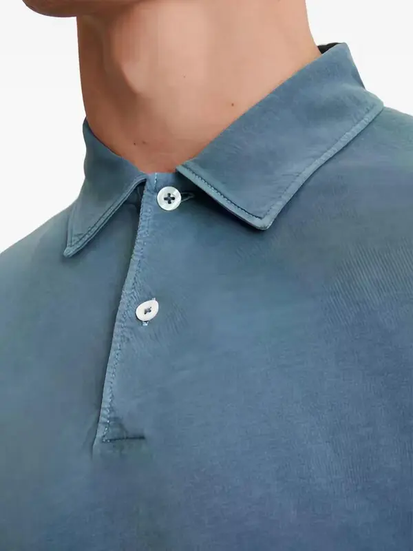 Marc O'polo Cotton Polo Shirt - Blue