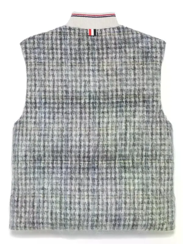 Thom Browne Gunclub Check Down Vest