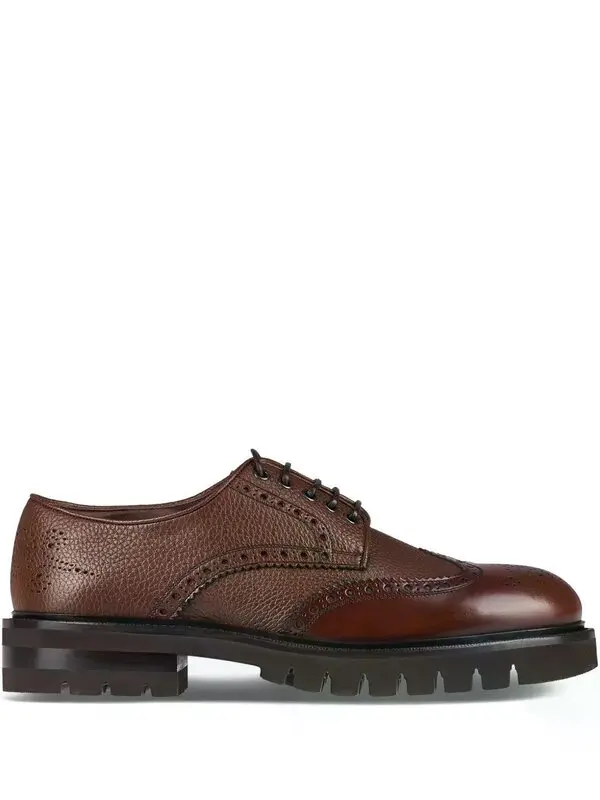 FERRAGAMO Leather Brogue Shoes