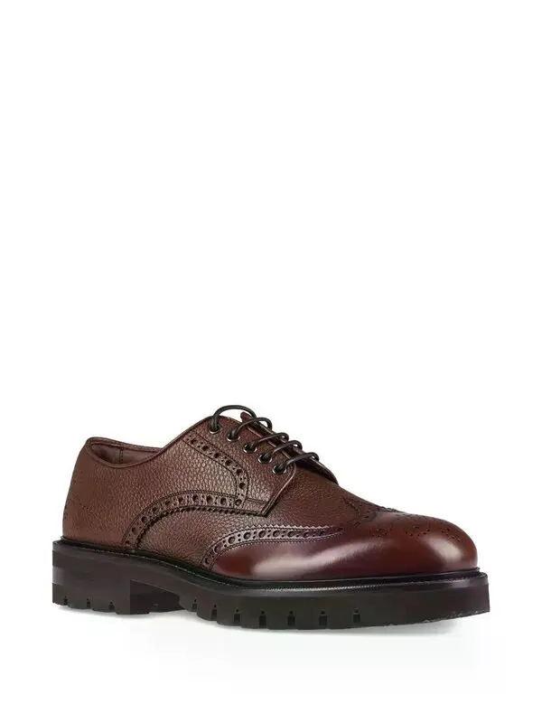 FERRAGAMO Leather Brogue Shoes