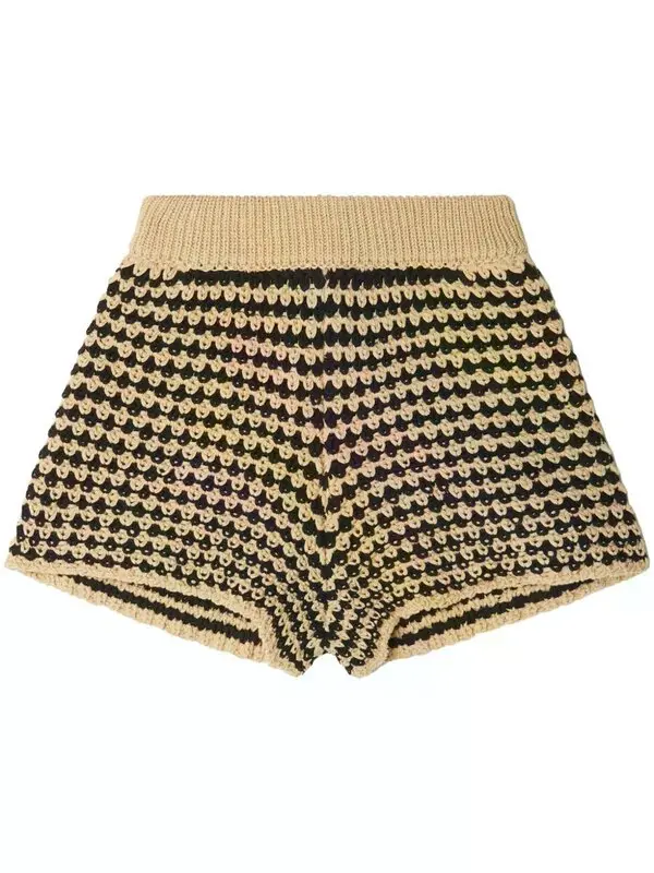 Alanui Tropical Shadow Shorts
