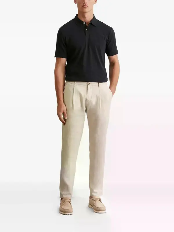 Marc O'polo Cotton Polo Shirt - Black