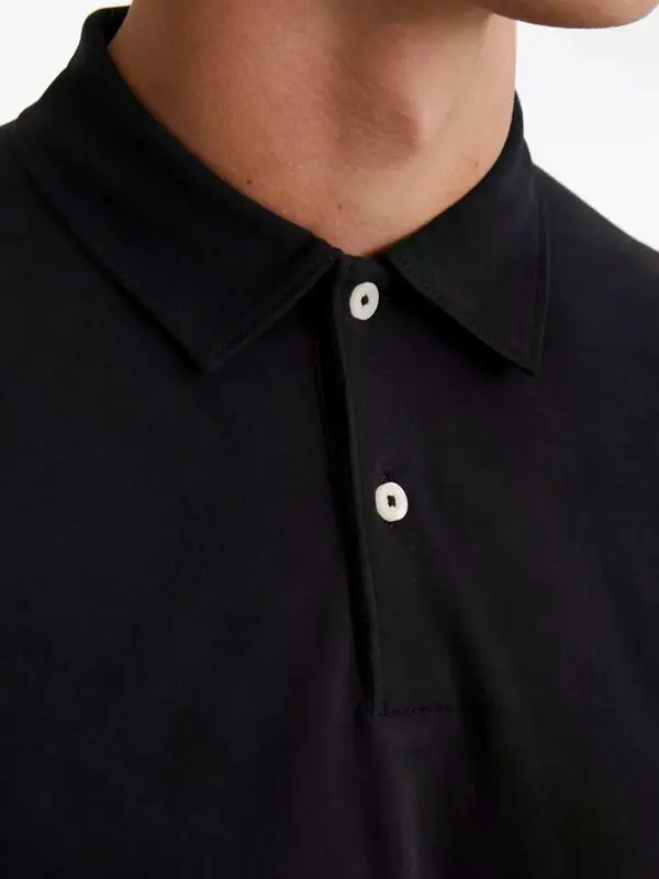 Marc O'polo Cotton Polo Shirt - Black