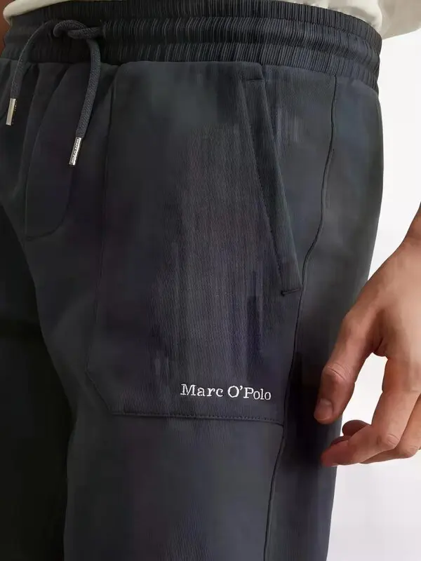 Marc O'polo Drawstring-waist Shorts - Blue