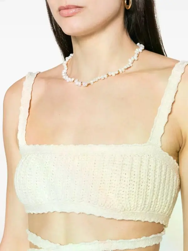 Alanui Lush Nature Cotton Top