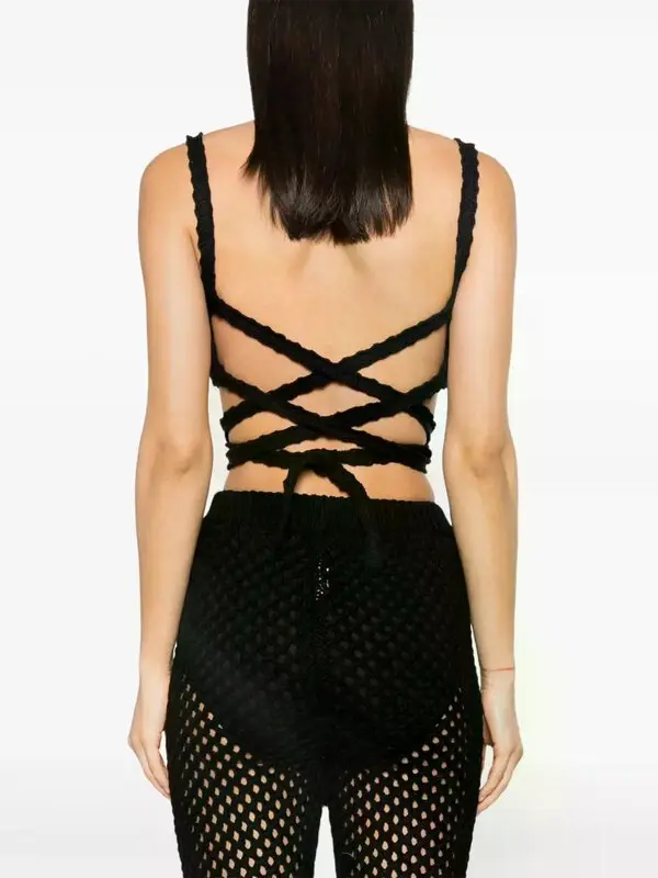 Alanui Lush Nature Knitted Top