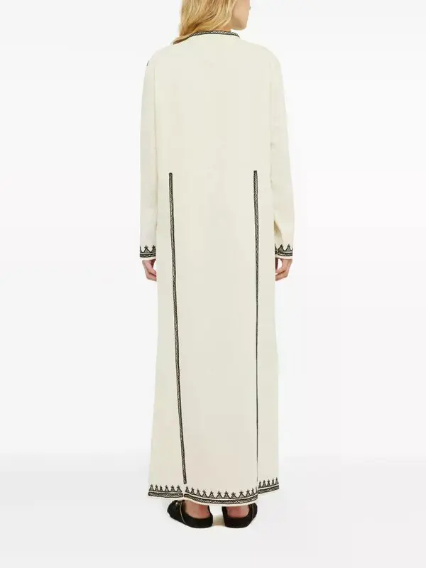 Alanui Akasha Embroidered Cotton-blend Dress