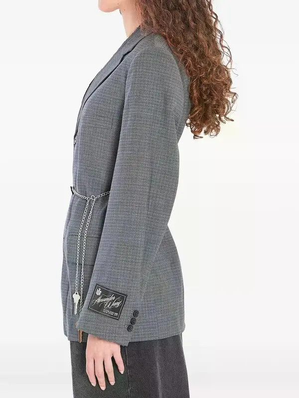Alexander Wang Detachable Chain-link Blazer