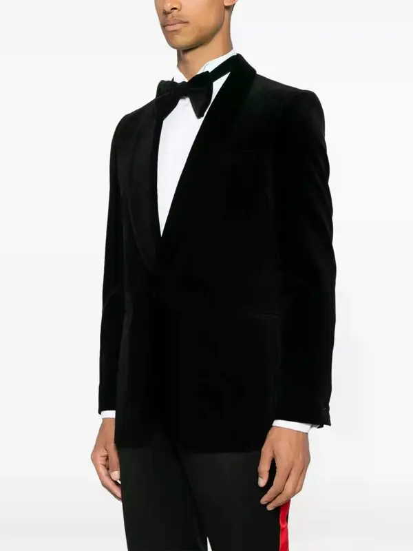 FURSAC Single-breasted Blazer - Black