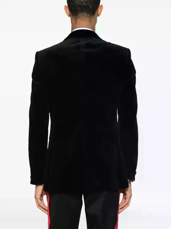 FURSAC Single-breasted Blazer - Black