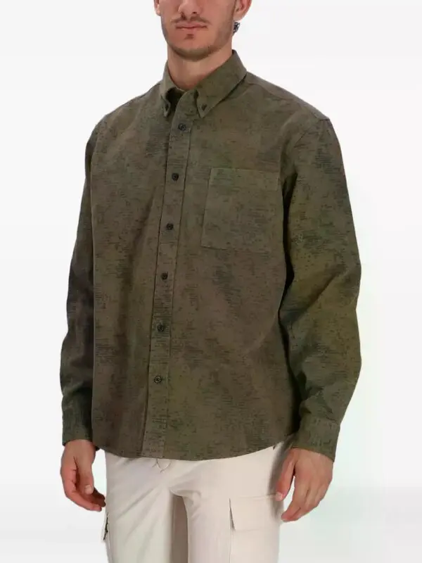BOSS Printed Button-up Shirt