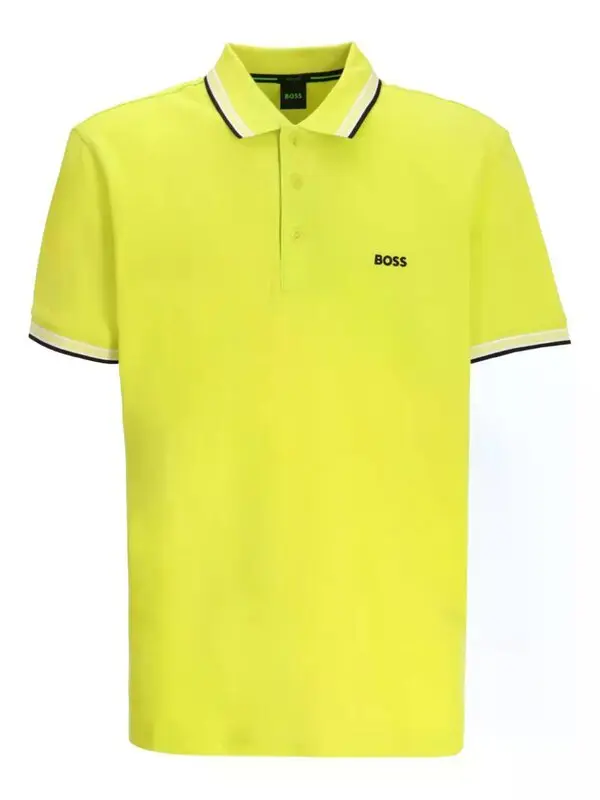 BOSS Contrasting-trim Polo Shirt