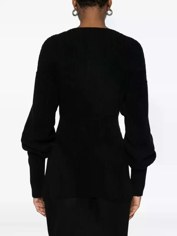 Rick Owens Ribbed Wool Jumper