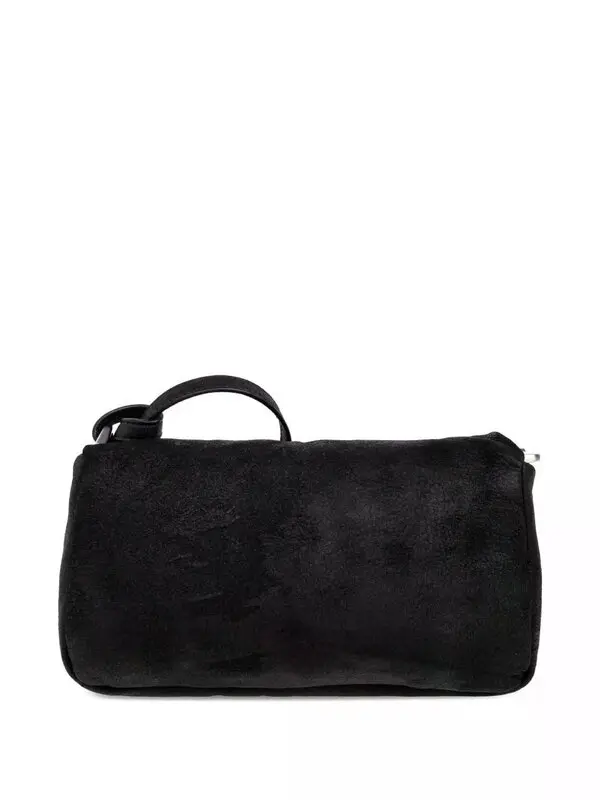 Rick Owens Griffin Panelled Leather Shoulder Bag