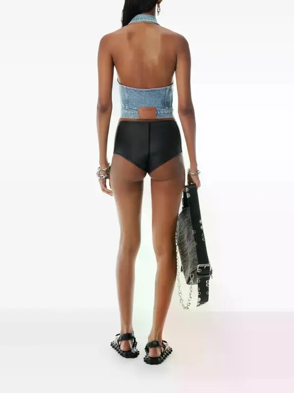 Alexander Wang Halterneck Denim Vest