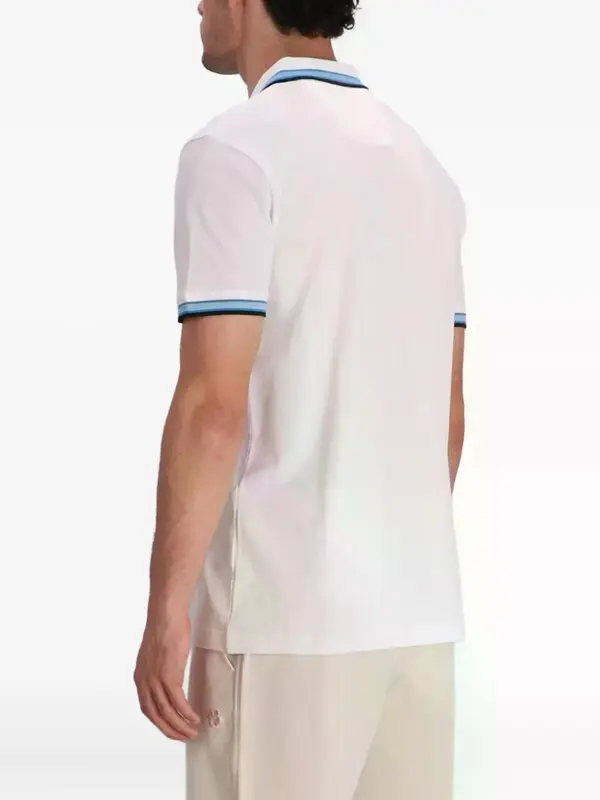 BOSS Contrasting-trim Polo Shirt
