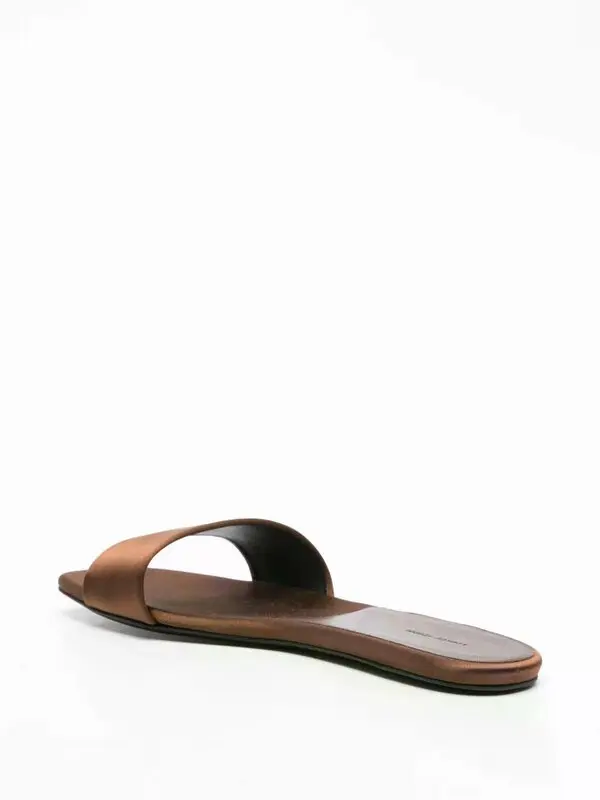 LOULOU Stella Satin Sandals