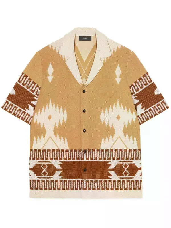 Alanui Icon Jacquard Piqué Shirt