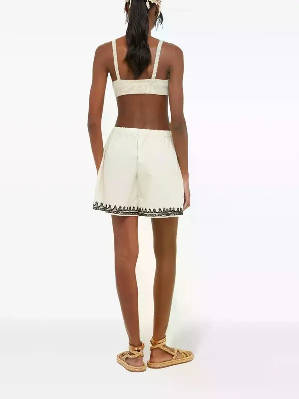 Alanui Akasha Cotton-blend Shorts