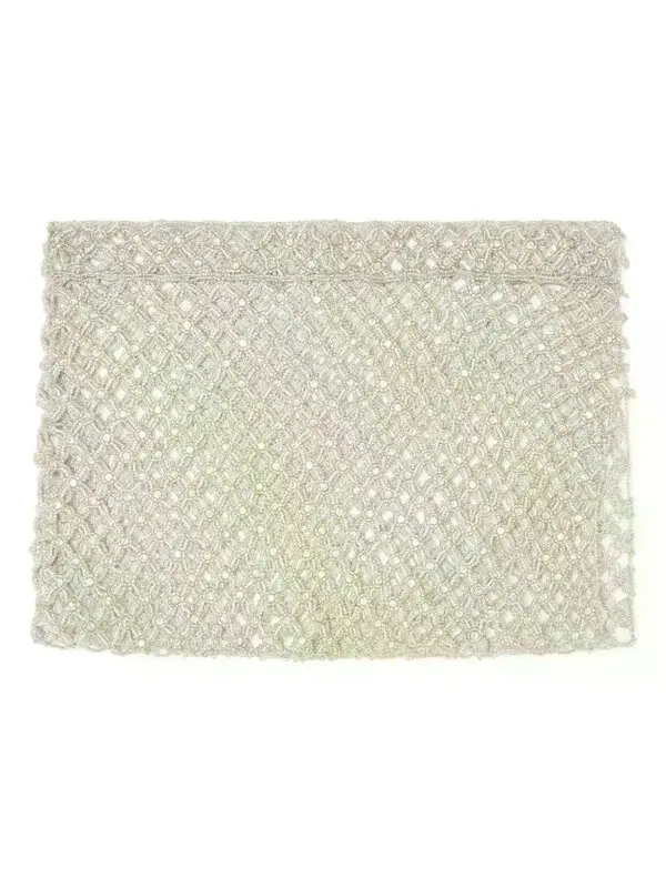 Alanui Open-knit Skirt