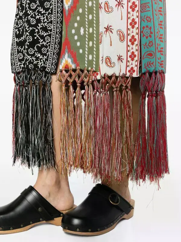 Alanui Scent Of Incense Mix-pattern Skirt