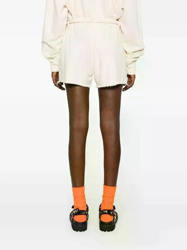 Alanui Braided-belt Cotton Shorts