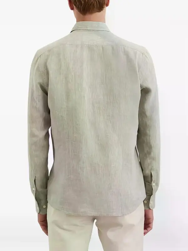 Marc O'polo Textured Button-up Shirt - Neutrals