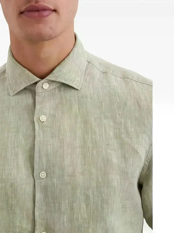 Marc O'polo Textured Button-up Shirt - Neutrals