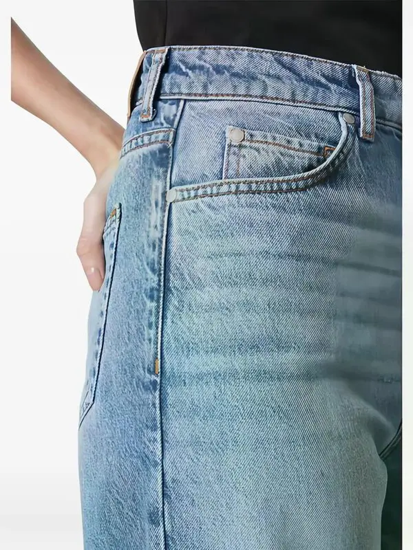Marc O'polo Logo-patch Cropped Jeans