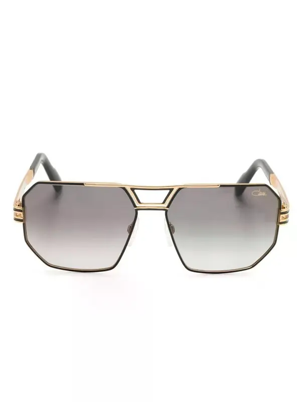 Cazal Pilot-frame Gradient Sunglasses - Gold