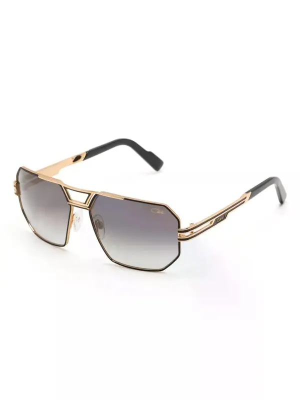 Cazal Pilot-frame Gradient Sunglasses - Gold