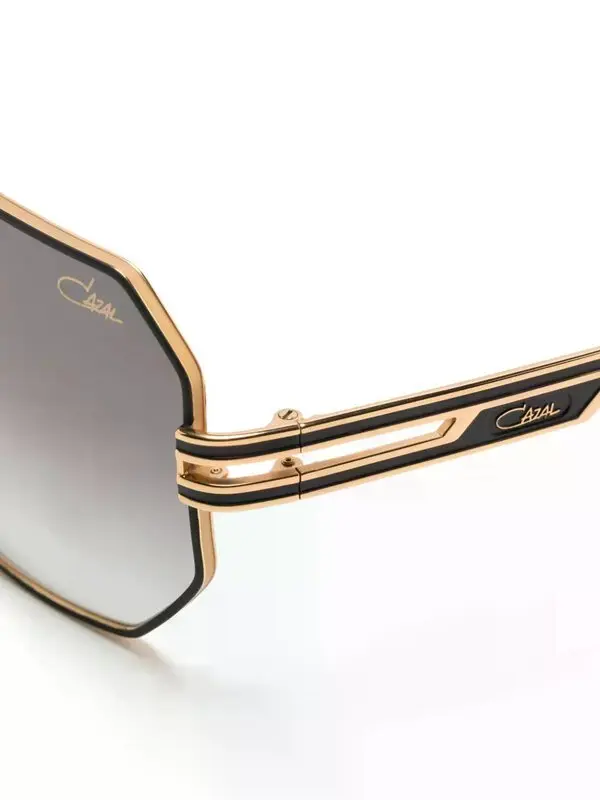 Cazal Pilot-frame Gradient Sunglasses - Gold