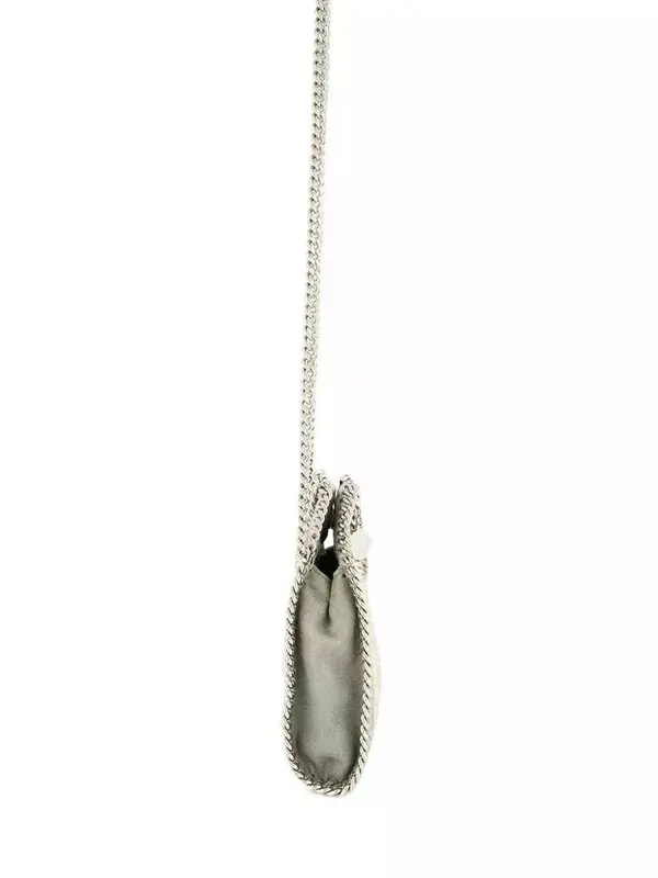 Stella McCartney Falabella Striped Metallic Bag