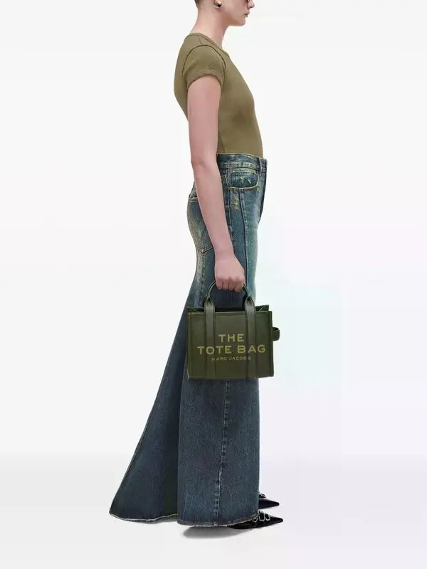 Marc Jacobs The Small Leather Tote Bag - Green